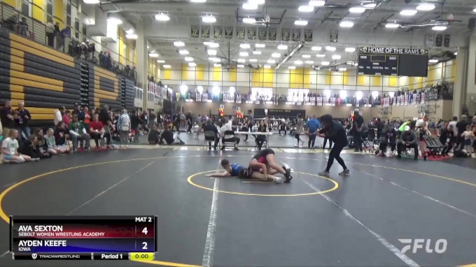143 lbs Round 3 - Ava Sexton, Sebolt Women Wrestling Academy vs Ayden ...