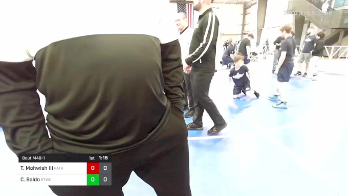 75 lbs Rr Rnd 1 - Tony Mohwish III, Patriot USA Wrestling Club vs ...