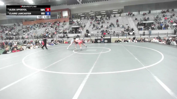 57 kg Quarters - Aleia Apostol, Titan Mercury / Poway RTC vs Claire ...