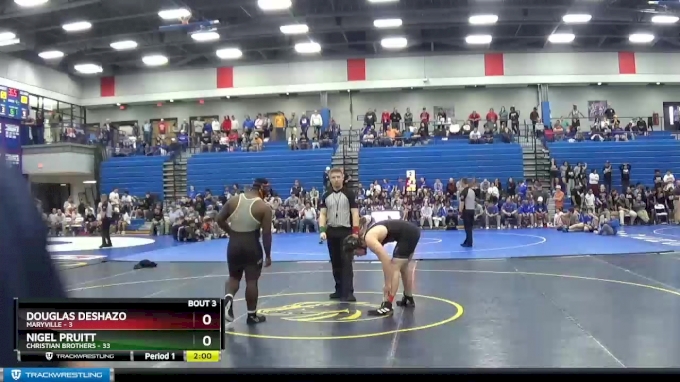 220 lbs Placement (4 Team) - Nigel Pruitt, Christian Brothers vs ...