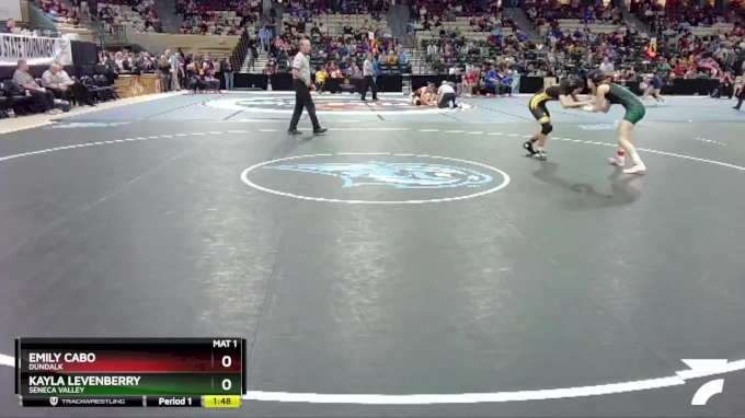 105 lbs Round 2 - Emily Cabo, Dundalk vs Kayla Levenberry, Seneca Valley