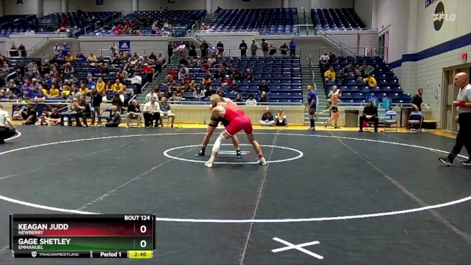157 lbs Cons. Round 3 - Keagan Judd, Newberry vs Gage Shetley, Emmanuel