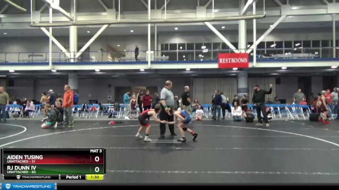 68 lbs Round 1 - Rj Dunn Iv, Unattached vs Aiden Tusing, Unattached