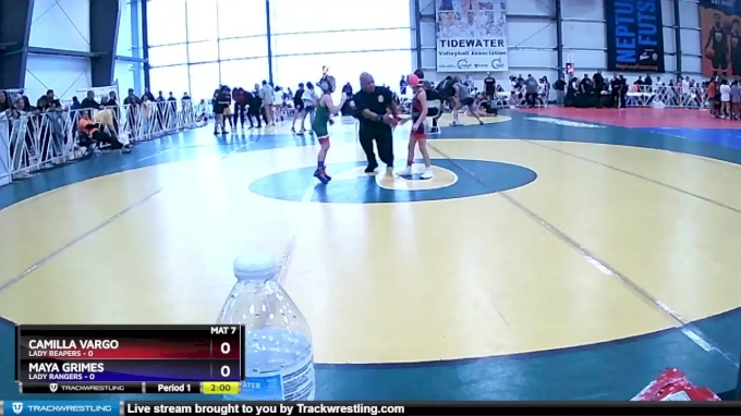 50 lbs Rd# 2 -10:15am Friday - Camilla Vargo, Lady Reapers vs Maya ...