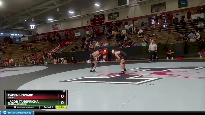 125 lbs Cons. Semi - Jacob Tangpricha, Central Missouri vs Caden Howard ...