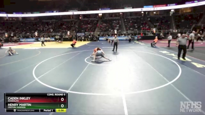 II-152 lbs Cons. Round 5 - Henry Martin, Croton-Harmon vs Caden Inkley ...