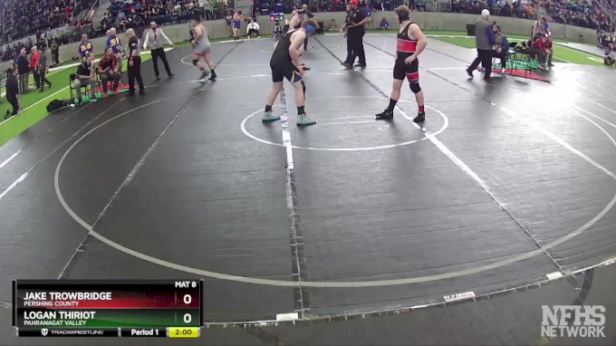190 lbs Quarterfinal - Logan Thiriot, Pahranagat Valley vs Jake ...