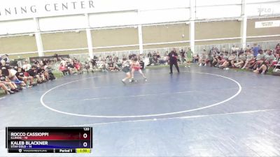 120 lbs Placement Matches (8 Team) - Rocco Cassioppi, Illinois vs Kaleb ...