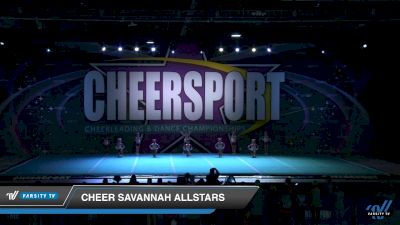 Cheer Savannah Allstars [2019 Silk Mini 2] 2019 CHEERSPORT Nationals
