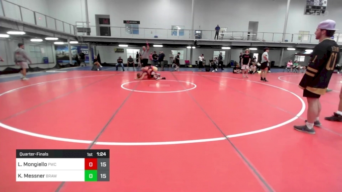 140 lbs Quarterfinal - Leo Mongiello, Prime Wrestling Club Black vs ...