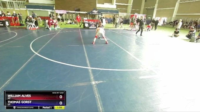 94 lbs Cons. Semi - William Alves, MT vs Thomas Gorst, UT
