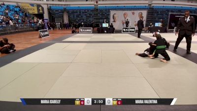 MARIA VALENTINA vs MARIA ISABELLY 2026 Estadual State Championship