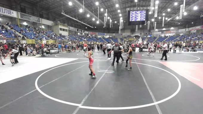 83 lbs Consi Of 8 #2 - Keziah Sanchez, Victory WC vs Jeriah Morfin, New ...