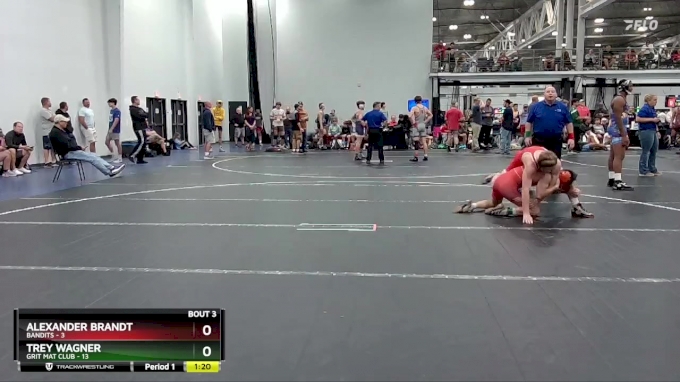 132 lbs Placement (4 Team) - Trey Wagner, Grit Mat Club vs Alexander ...