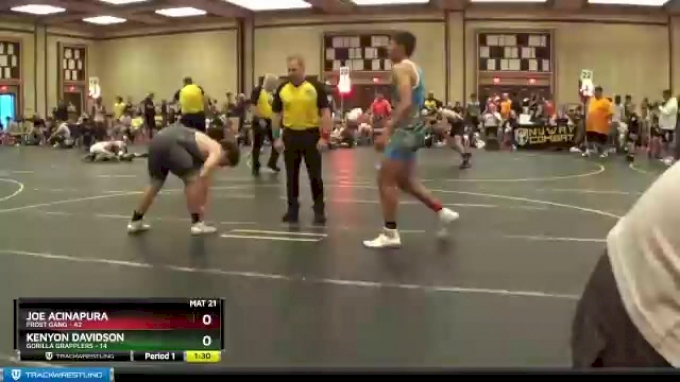 200 lbs Round 2 (6 Team) - Kenyon Davidson, Gorilla Grapplers vs Joe ...