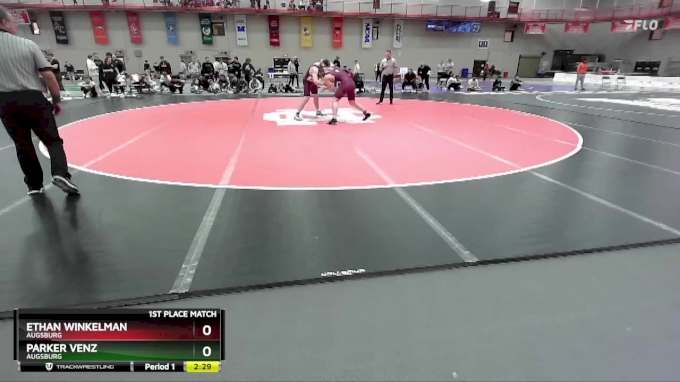197 lbs 1st Place Match - Parker Venz, Augsburg vs Ethan Winkelman ...