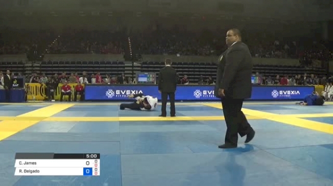 Christopher James vs Rolando Delgado 2018 Pan Jiu-Jitsu IBJJF Championship