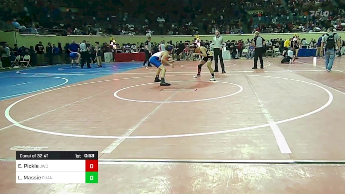 133 lbs Consi Of 32 #1 - Ethan Pickle, Jay Wrestling Club vs Landon ...