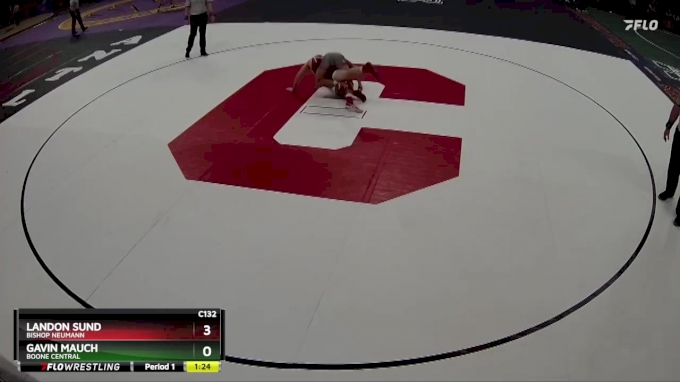 Quarterfinal - Gavin Mauch, Boone Central vs Landon Sund, Bishop Neumann