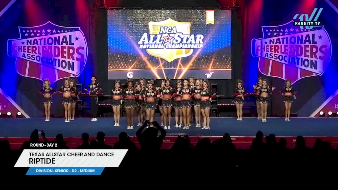 Texas Allstar Cheer and Dance - Riptide [2025 L2 Senior - D2 - Medium Day 2] 2025 NCA All-Star ...