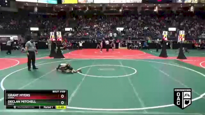 45 lbs Cons. Round 2 - Declan Mitchell, DWC3 vs Grant Myers, GWRA