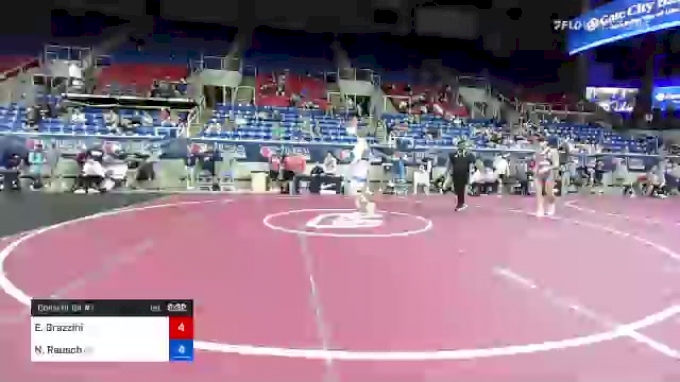 182 lbs Consi Of 64 #1 - Evan Grazzini, Illinois vs Noah Rausch, Montana