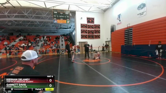 106-110 lbs Round 4 - Garrett Davis, Powell Wrestling Club vs Kiernan ...