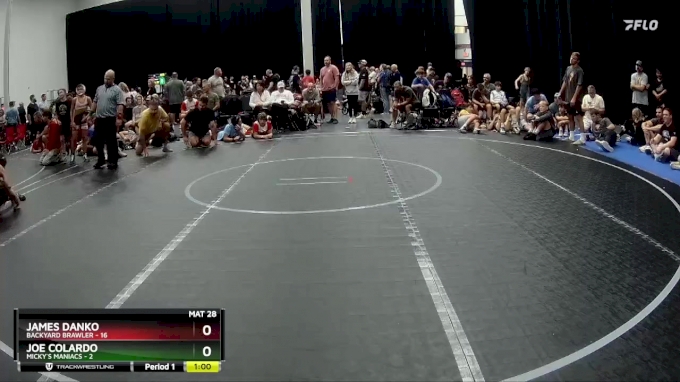 88 lbs Placement (4 Team) - James Danko, Backyard Brawler vs Joe ...