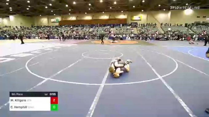 100 lbs 5th Place - Marcus Killgore, Dominate Club Wrestling vs Chase ...