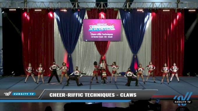 Cheer Riffic Techniques Claws [2021 L3 Senior Coed D2 Small Day 2