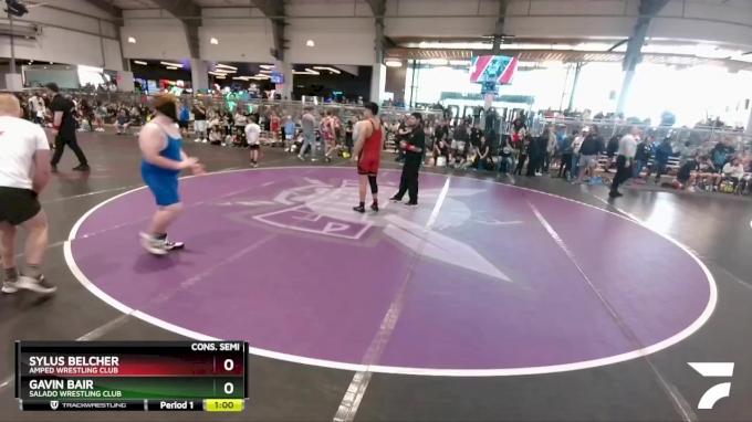 200 lbs Cons. Semi - Gavin Bair, Salado Wrestling Club vs Sylus Belcher ...