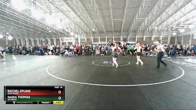 120 lbs Semifinal - Rachel Epling, Bear River vs Nadia Thomas, Skyridge