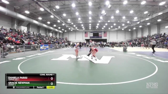 132 lbs Cons. Round 1 - Daniela Parisi, Tappan Zee-1 vs Gracie Newman ...