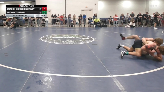 144 lbs Round Of 32 - Samson Mckissick Staley, NY vs Anthony DePaul, NJ