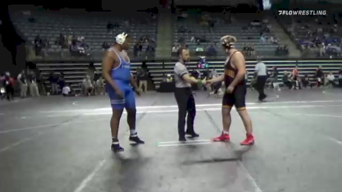 285 lbs Round Of 32 - Ronald Krewer, Triton vs Devon Dawson, Pratt