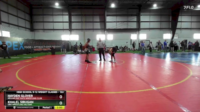 132 lbs Semifinal - Hayden Glover, Kellam Mat Rats Wrestling Club vs ...