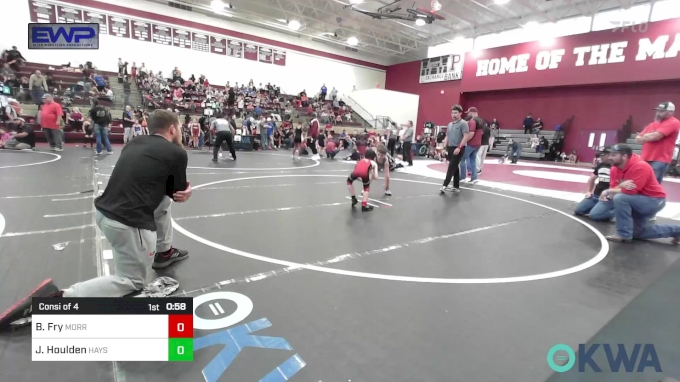 55 lbs Consi Of 4 - Boston Fry, Morrison Takedown Club vs Jett Houlden ...