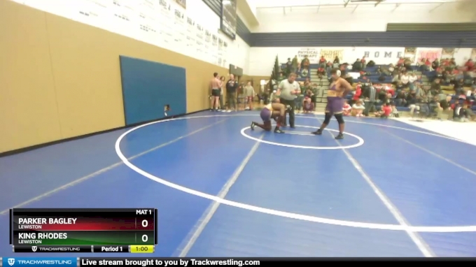 285 lbs 3rd Place Match - Parker Bagley, Lewiston vs King Rhodes, Lewiston
