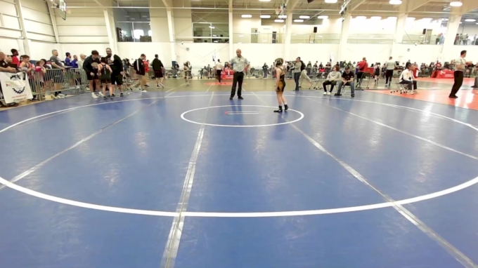 82 lbs Quarterfinal - Christopher Weiner, Team Tugman vs Austin Kaszyk ...