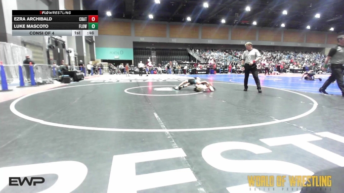 70 lbs Consi Of 4 - Ezra Archibald, Crater Mat Club vs Luke Mascoto ...