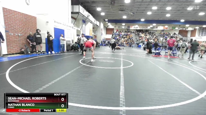 190 lbs Champ. Round 3 - Sean-Michael Roberts, Buchanan vs NATHAN ...
