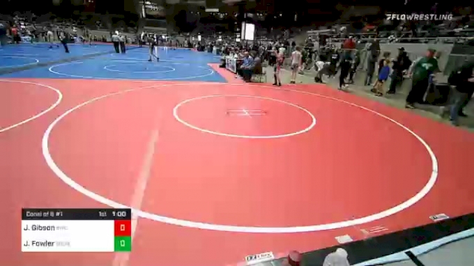 64 lbs Consolation - Jaxson Fowler, Broncos Black vs Jaxsyn Gibson ...