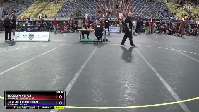 180 lbs Placement (4 Team) - Hazel Dahlquist, Elmira College vs Alyssa ...