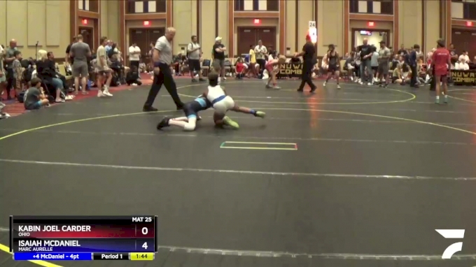 100/105 Round 1 - Isaiah McDaniel, Marc Aurelle vs Kabin Joel Carder, OHIO