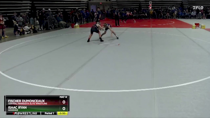 90 lbs Champ. Round 1 - Fischer Dumonceaux, Central Minnesota Elite ...