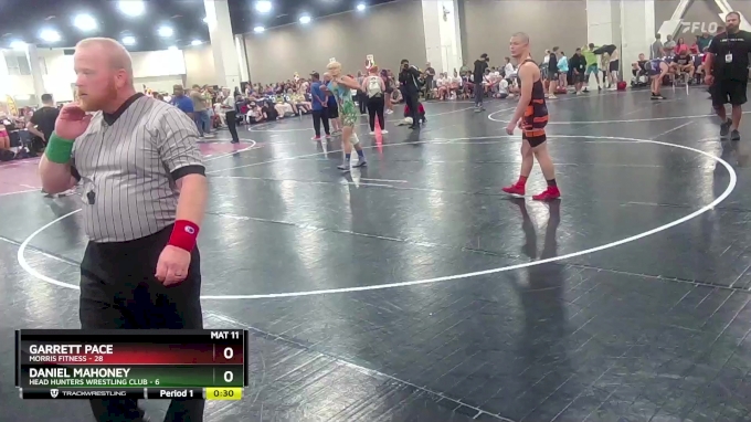 144 lbs Round 3 (6 Team) - Nate Lauser, Head Hunters Wrestling Club vs ...