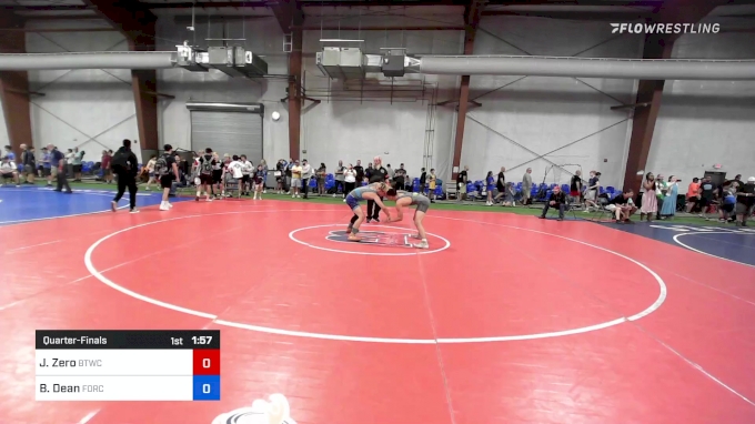 138 lbs Quarterfinal - John Zero, Bitetto Trained Wrestling vs Brandon ...