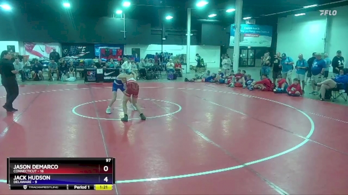 97 lbs Semis & 3rd Wb (16 Team) - Jason DeMarco, Connecticut vs Jack ...