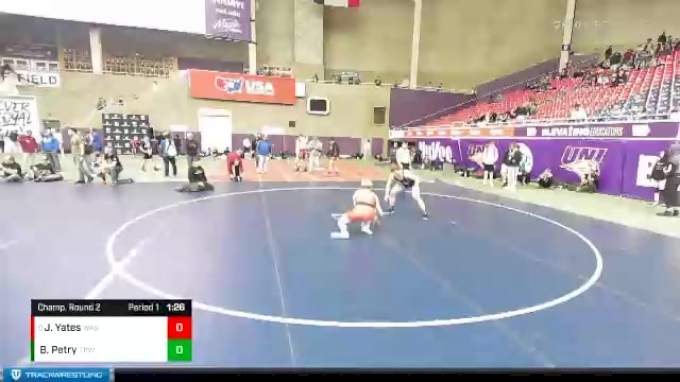 170 lbs Champ. Round 2 - Judah Yates, Washington vs Brian Petry, The ...