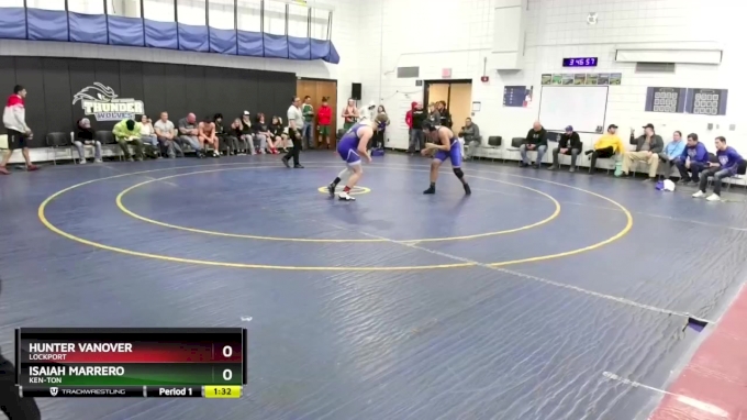 190 lbs Champ. Round 2 - Hunter Vanover, Lockport vs Isaiah Marrero ...